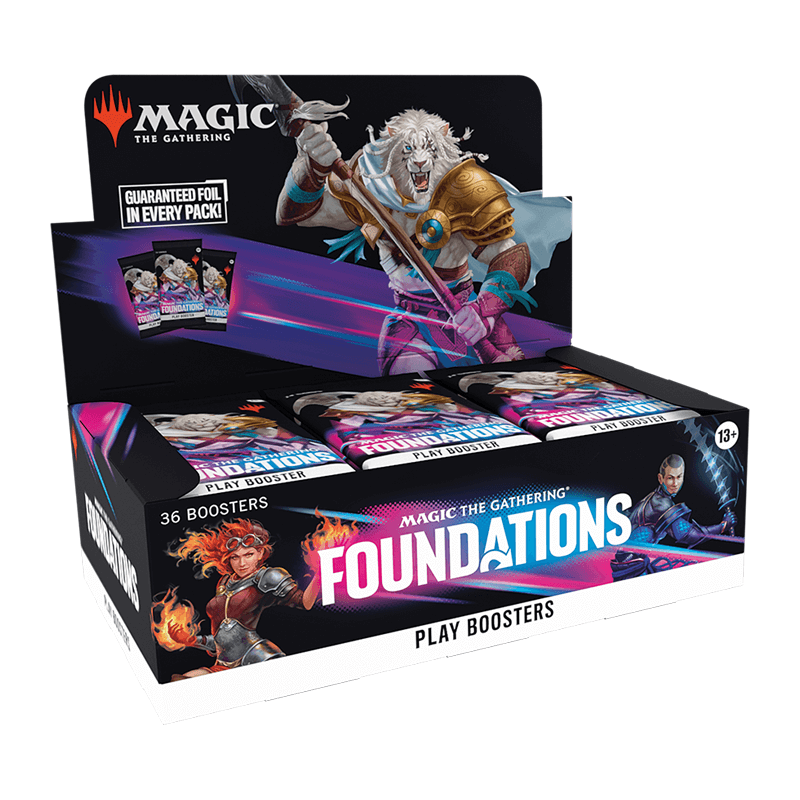 MTG: Foundations - Play Booster Box | Animart Hobby Creatives Sdn. Bhd.